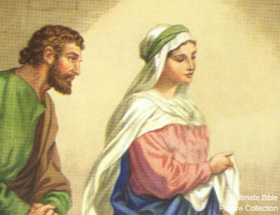 Matthew 1 Bible Pictures: Joseph and Mary
