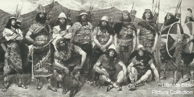 2 Samuel 10 Bible Pictures: David's Valiant Men